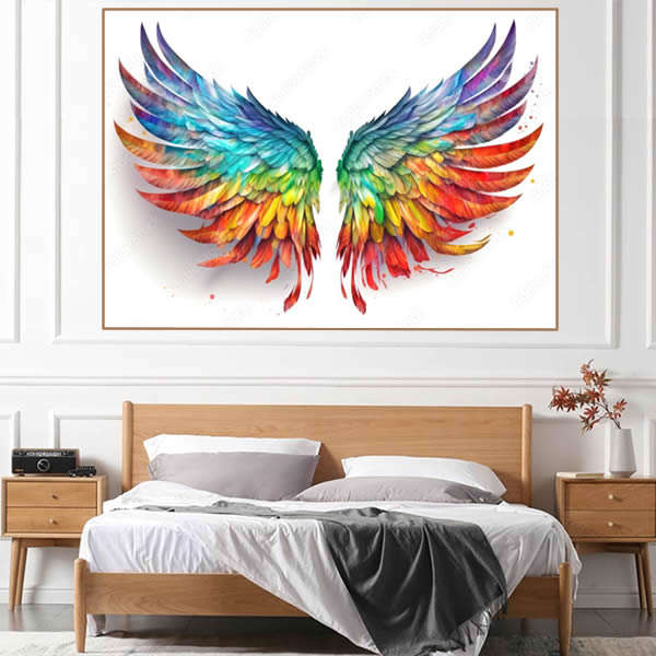 M206 – Asas Coloridas – Print Galeria